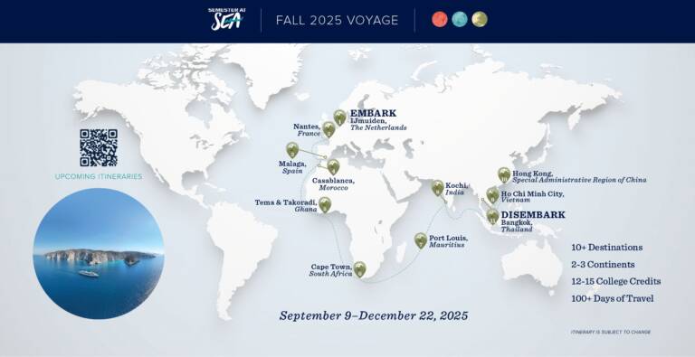 Fall 2025 | Semester at Sea